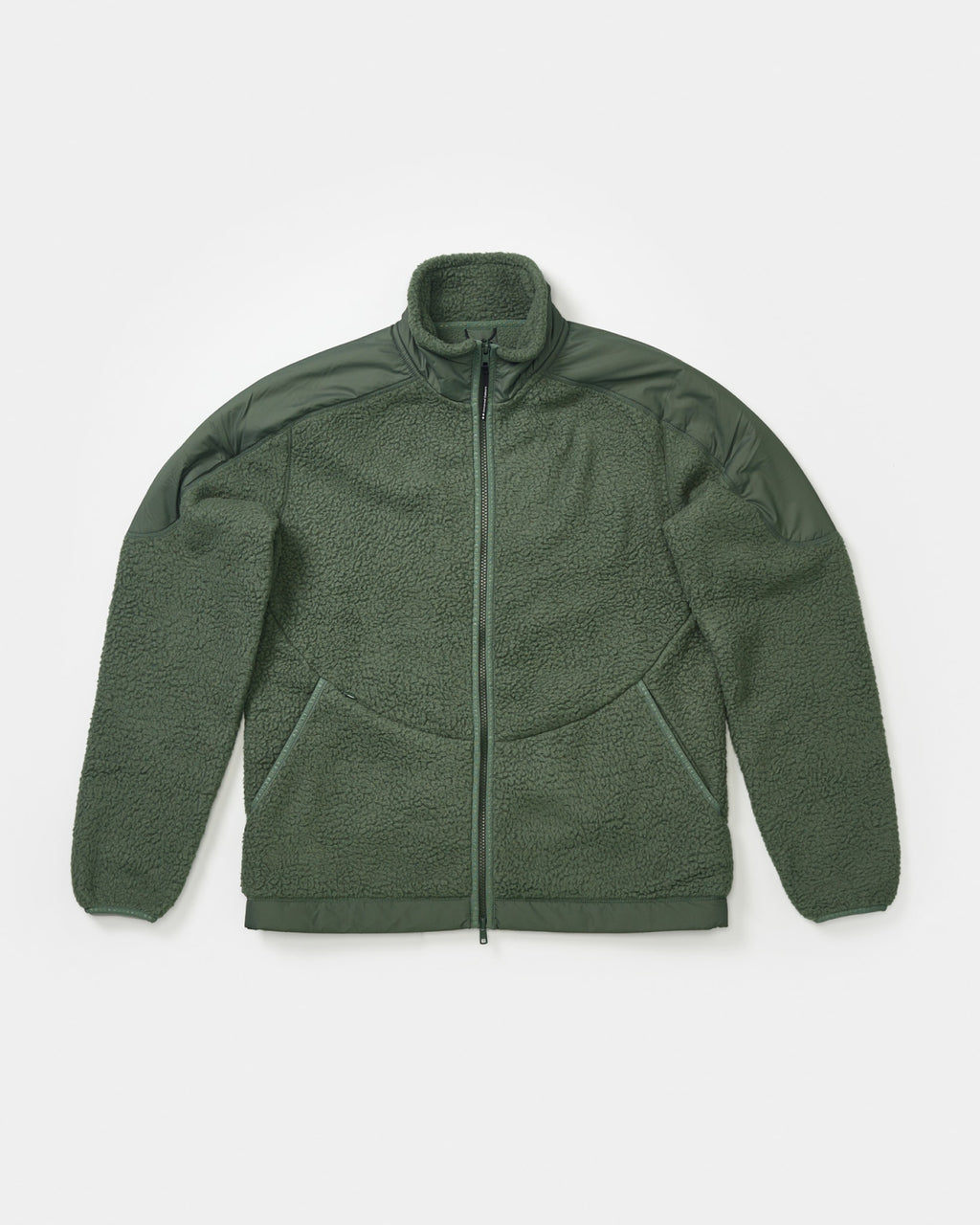 Universal Colours Green Unisex Fleece Jacket | Universal Colours