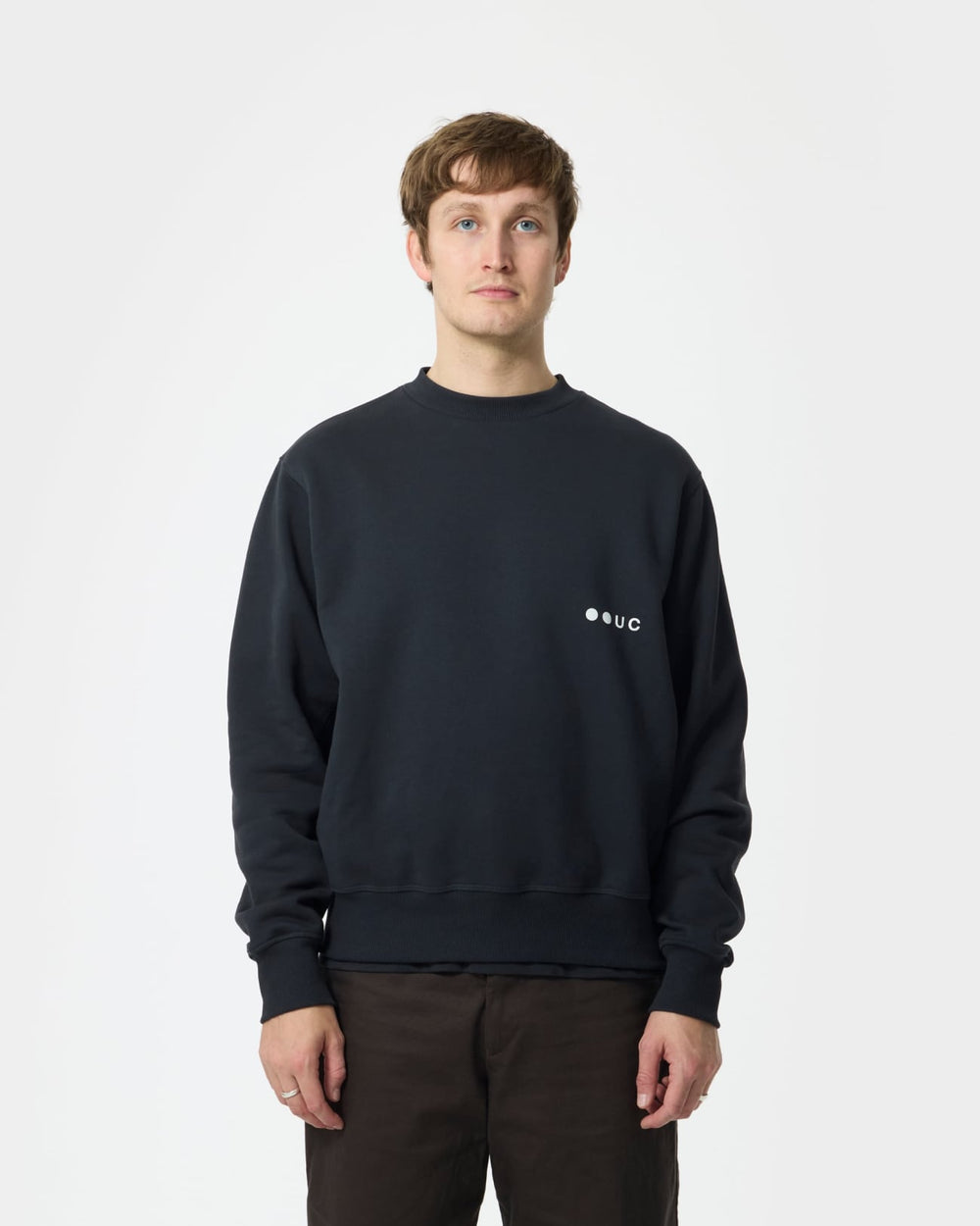 Universal Colours Charcoal Black Sweatshirt | Universal Colours