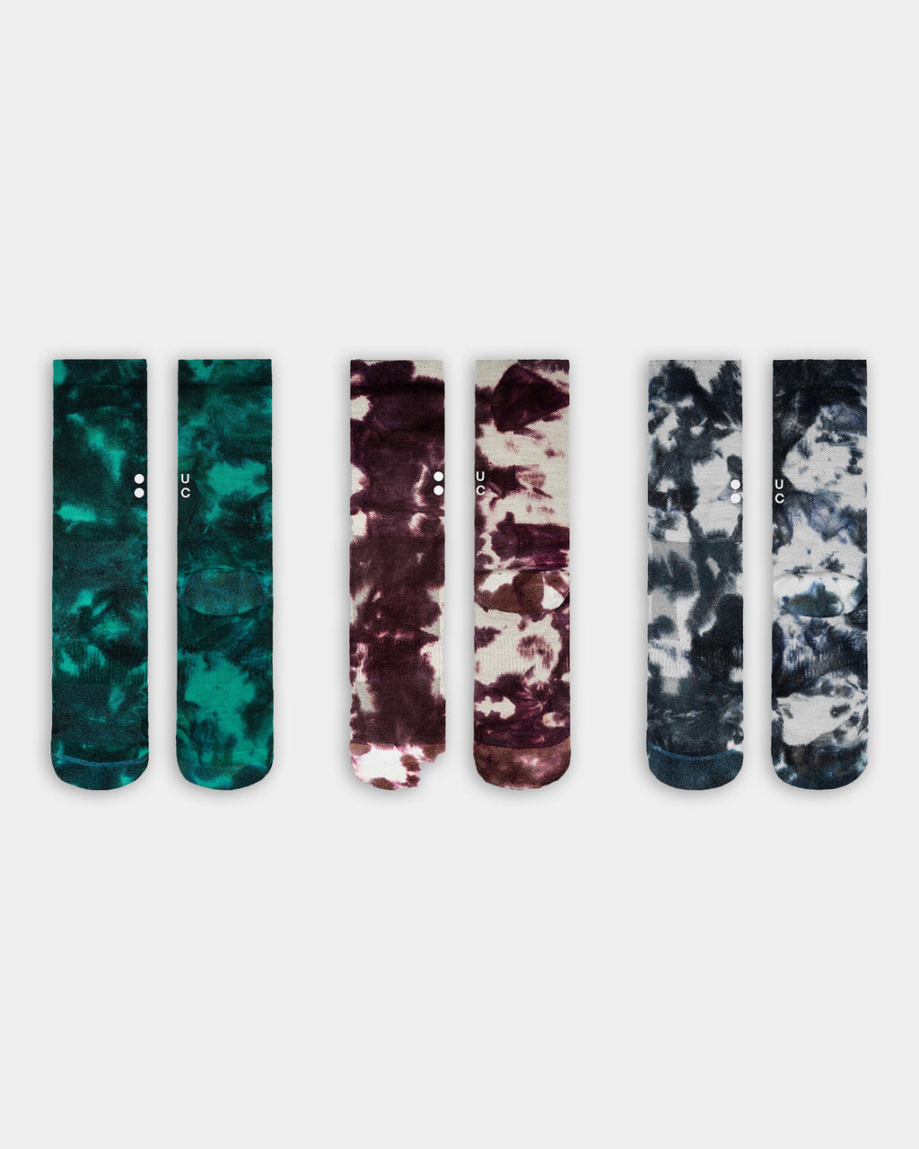 Universal Colours Spectrum Tie-Dye Multicolour Socks Bundle | Universal ...
